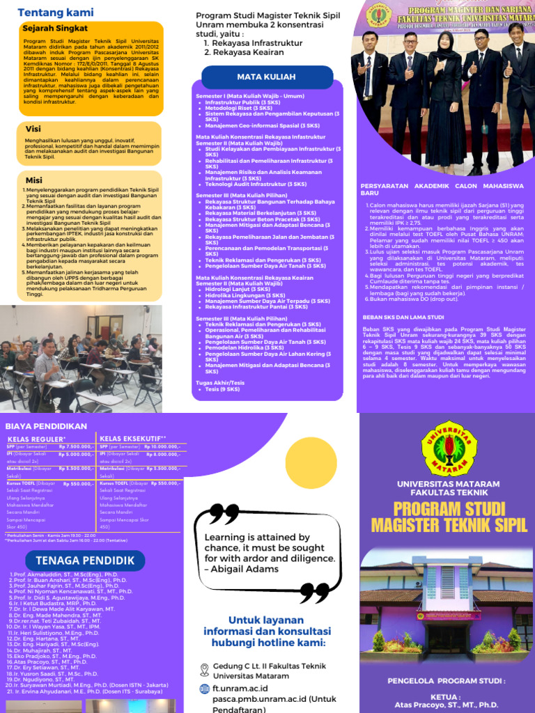 Brosur MTS 2024 | PDF | Seni