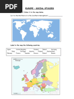 European Countries Alphabetical List | PDF | Europe Travel