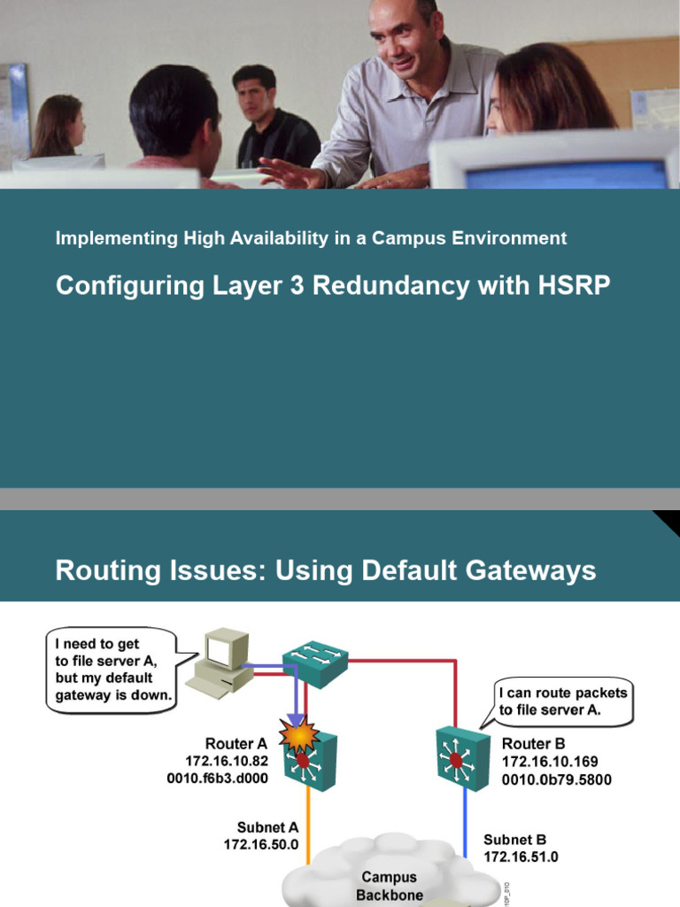 8 HSRP-VRRP | PDF | Router (Computing) | Network Protocols