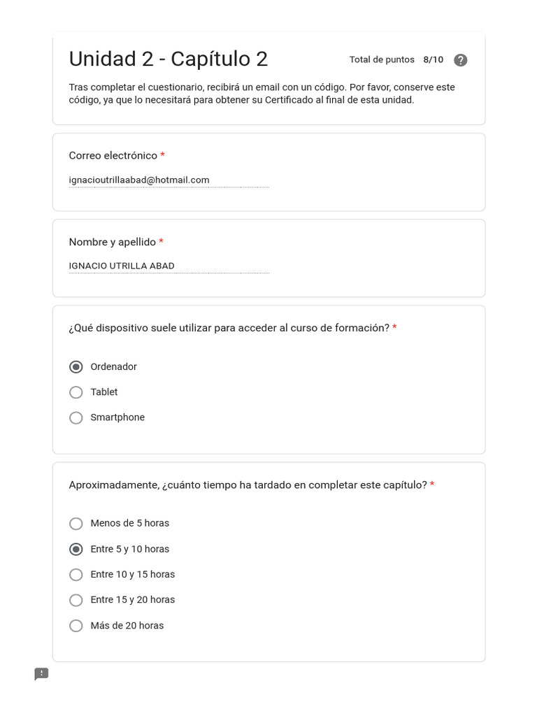 Examen U2 c2 | Descargar gratis PDF | Comportamiento