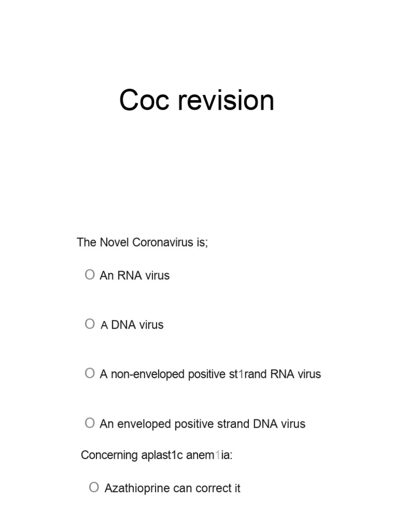 Coc - 2 | PDF | Meningitis | Pregnancy