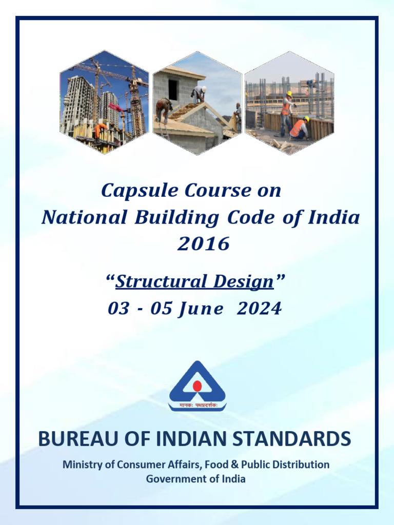 Brochure - NBC Structural Design 03 05 June 2024 | PDF | Concrete | Safety