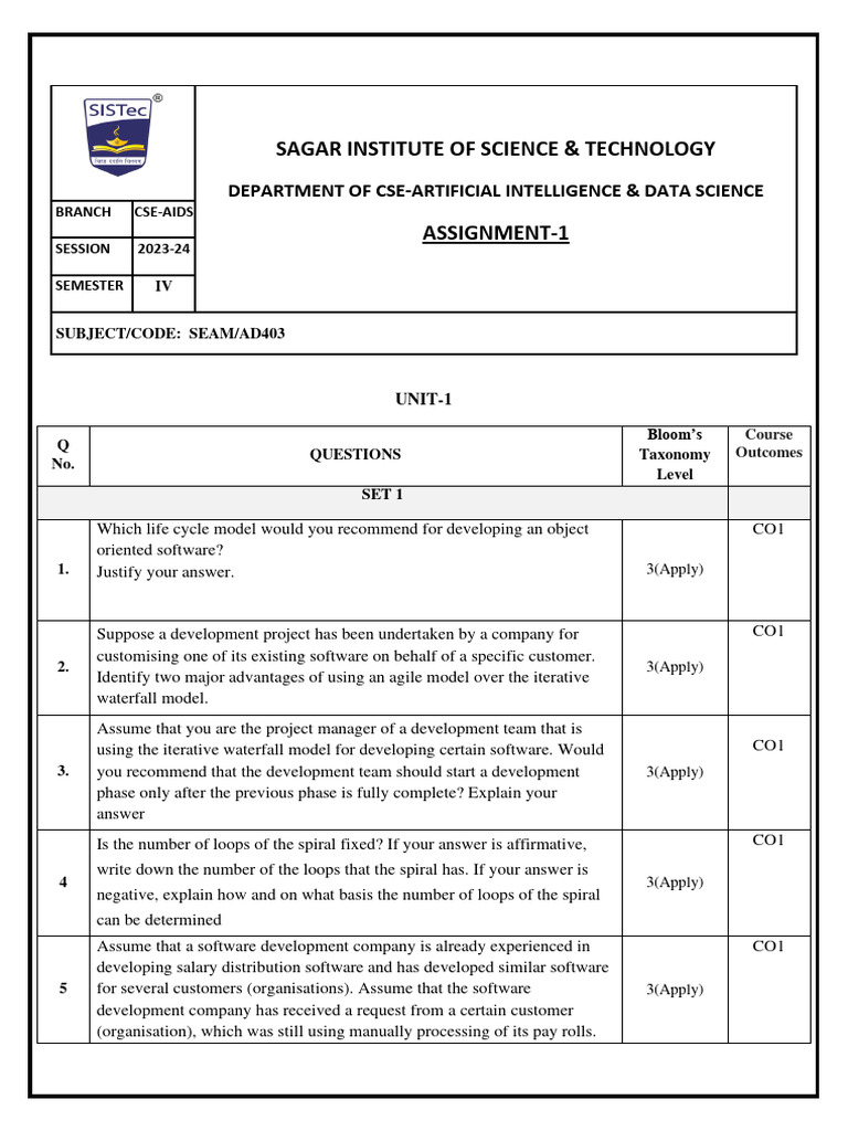 Aids Assignment 1 Pdf Software Application Software 1324