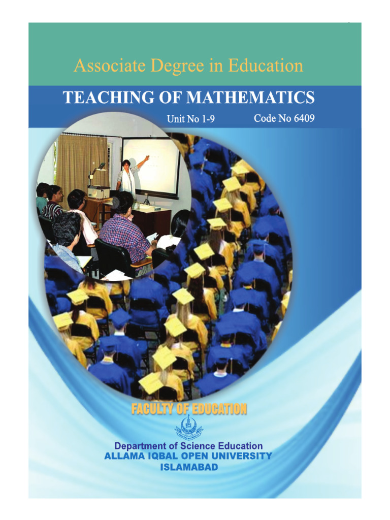 Teaching Mathematics: Associate Degree Guide | PDF | Mathematics