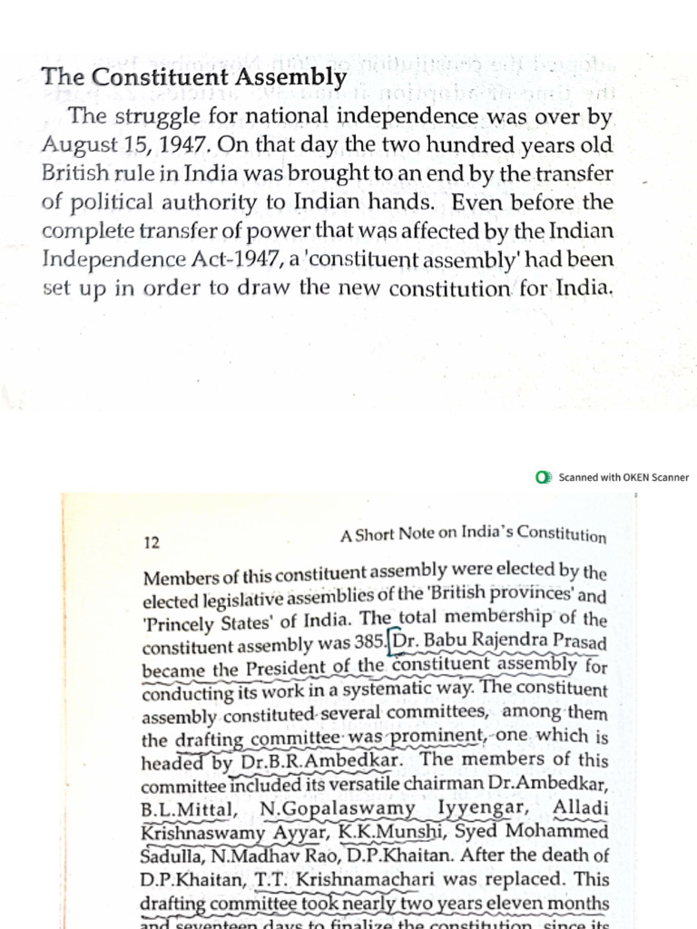 Constitutional Assembly | PDF