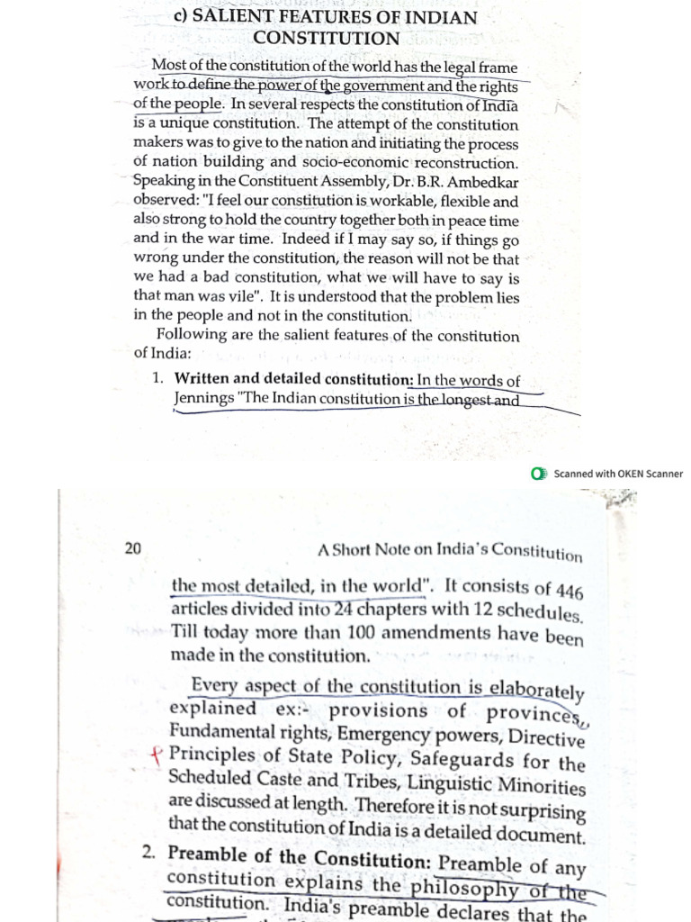 Salient features | PDF