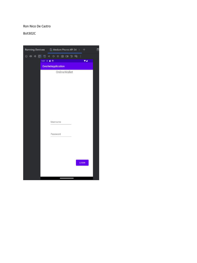 MobileAppTP_RonNico | Download Free PDF | Android (Operating System) | Computing