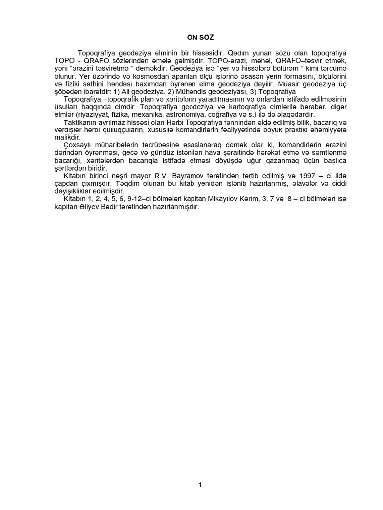 245 Herbi Topoqrafiya Kitab | PDF