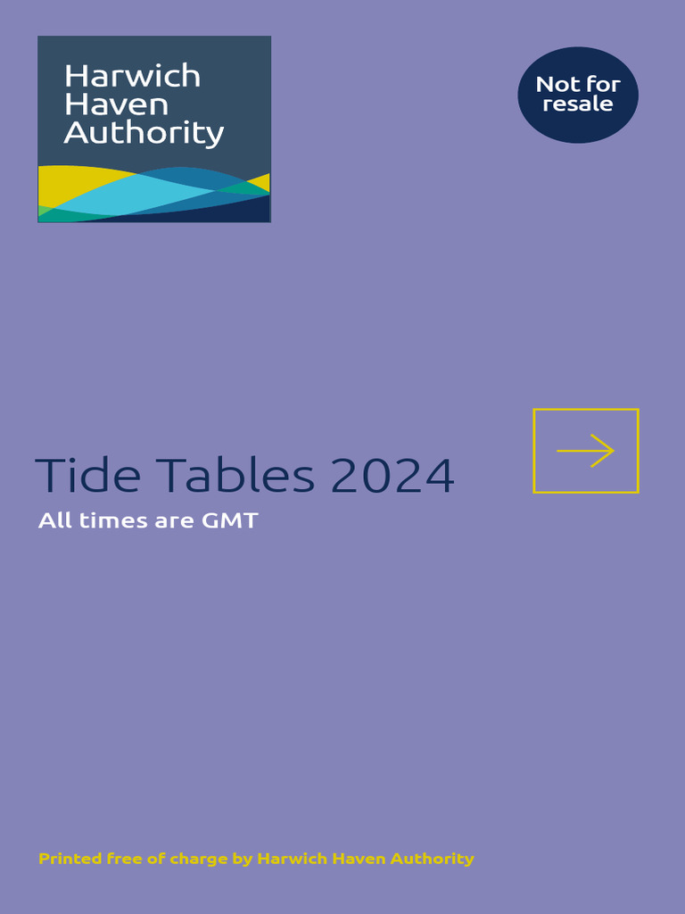 Tide Tables 2024 | PDF | Tide