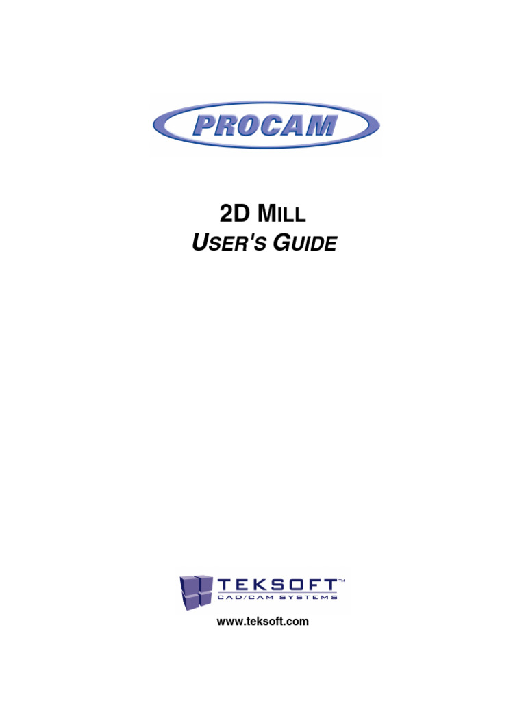 2D Mill User's Guide | PDF | Button (Computing) | Window (Computing)