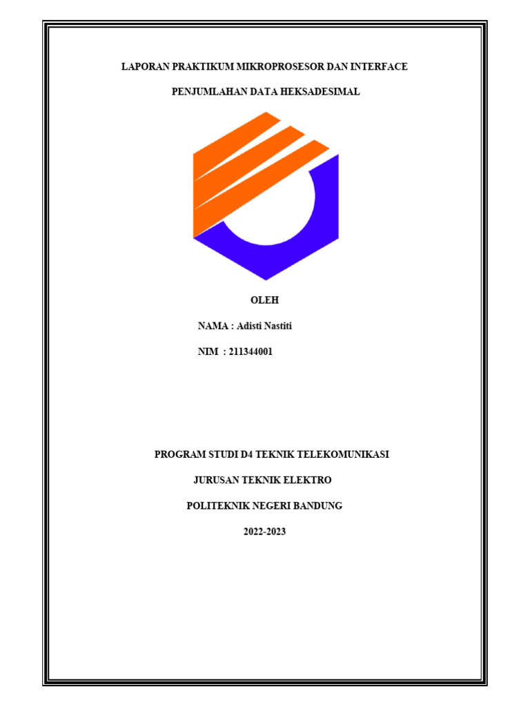 Lab01 Mikroprosessor | PDF | Teknologi & Rekayasa