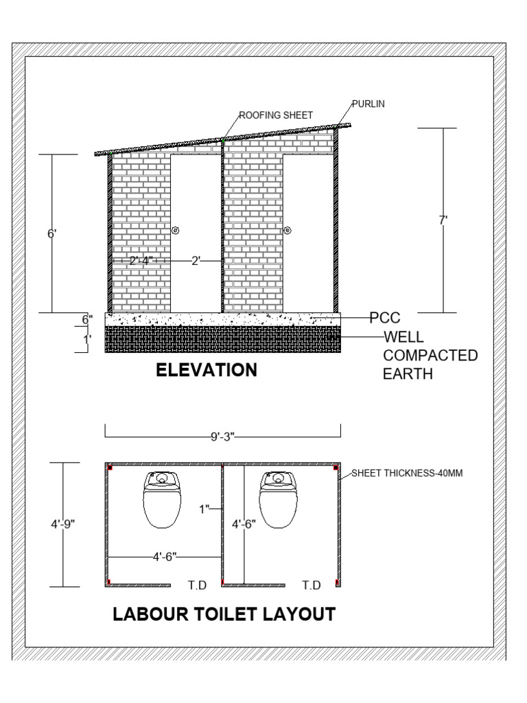 Temporary Bathroom Labour | PDF