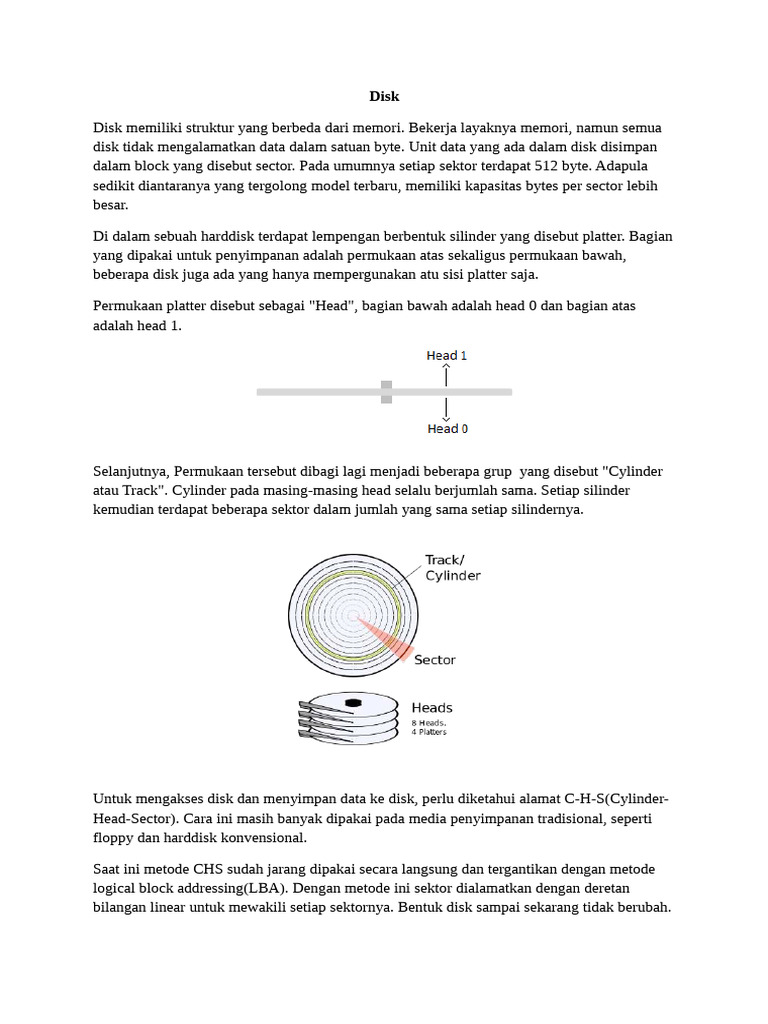 Disk Partisi Dan Filesystem | PDF