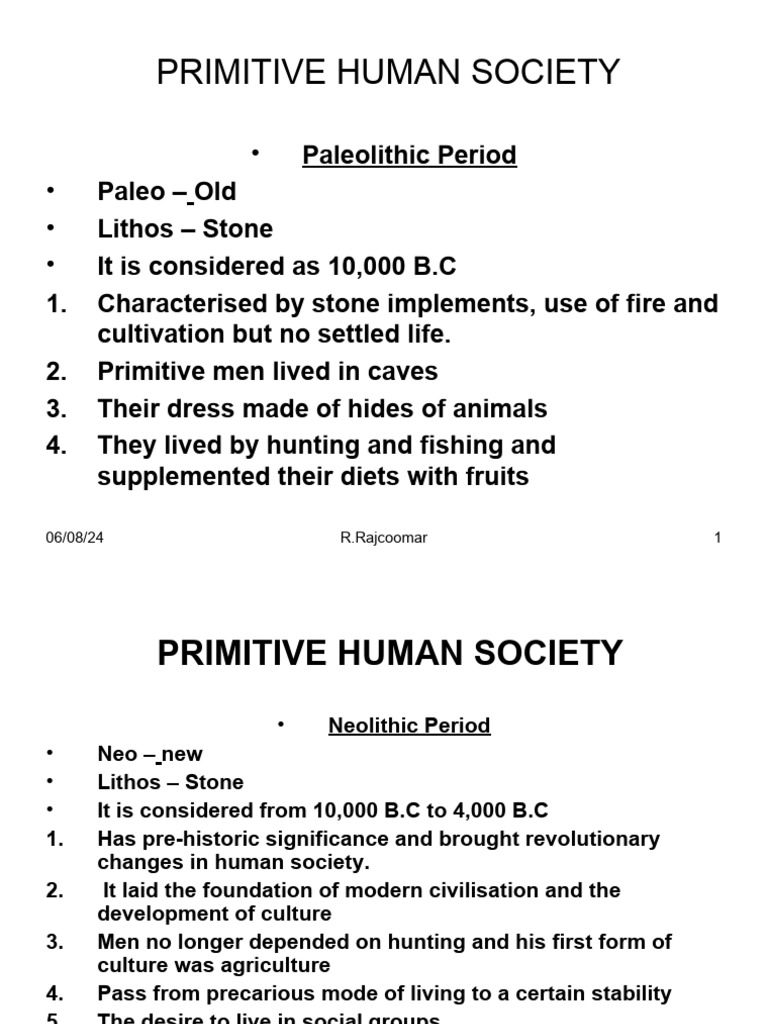 Primitive Human Society | PDF | Sparta