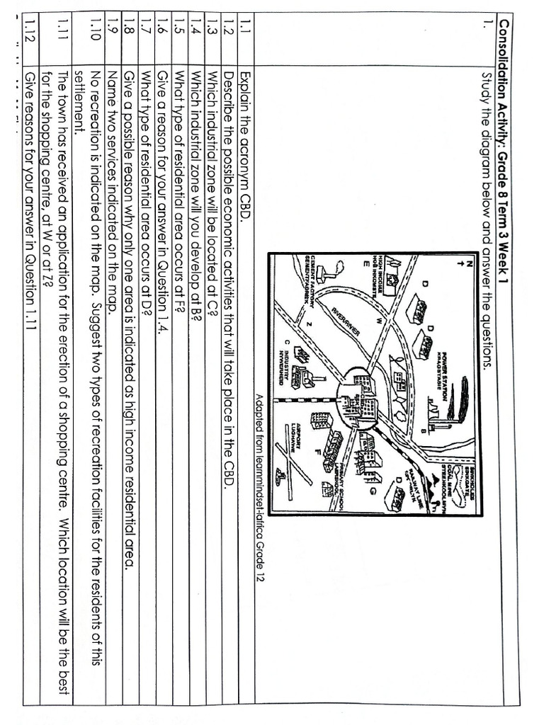 Geography Activity 1 T3 2023 | PDF