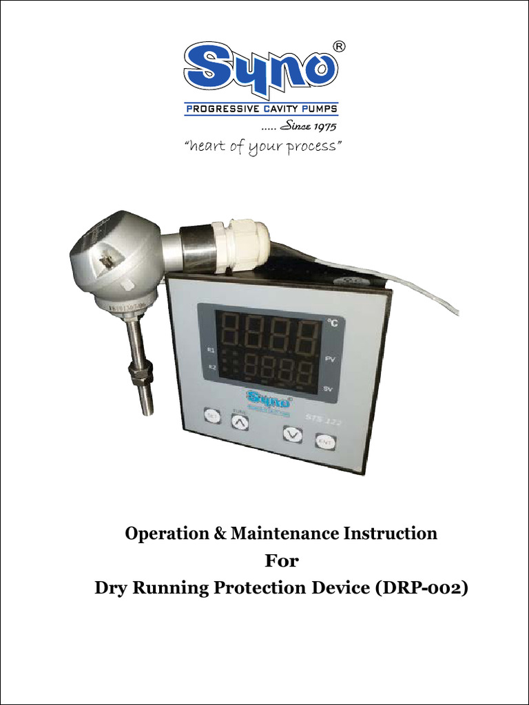 Syno Dry Run Sensor Manual | PDF | Computers