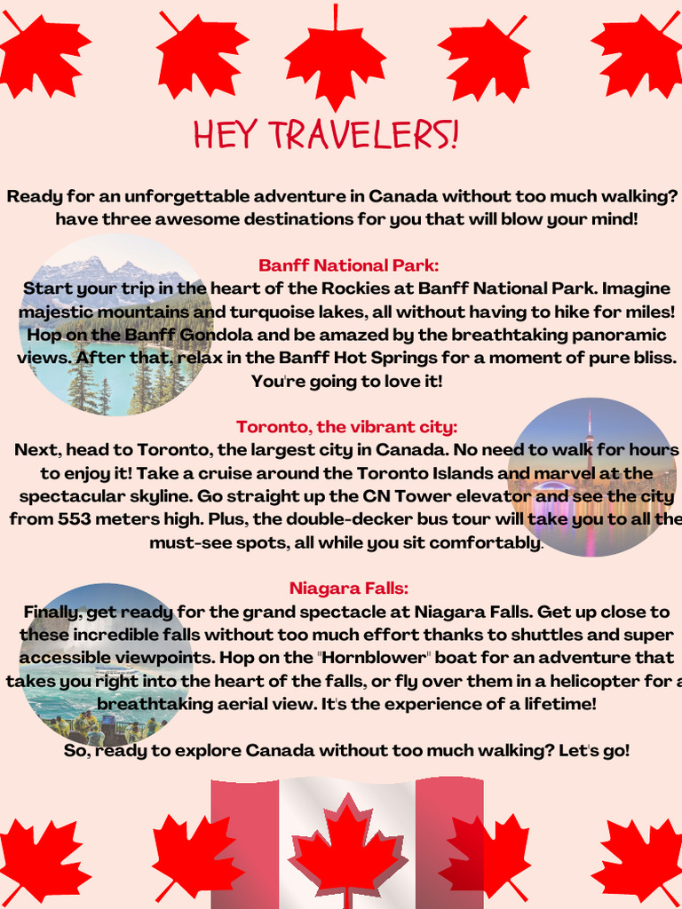 National Flag of Canada Poster | PDF | Travel