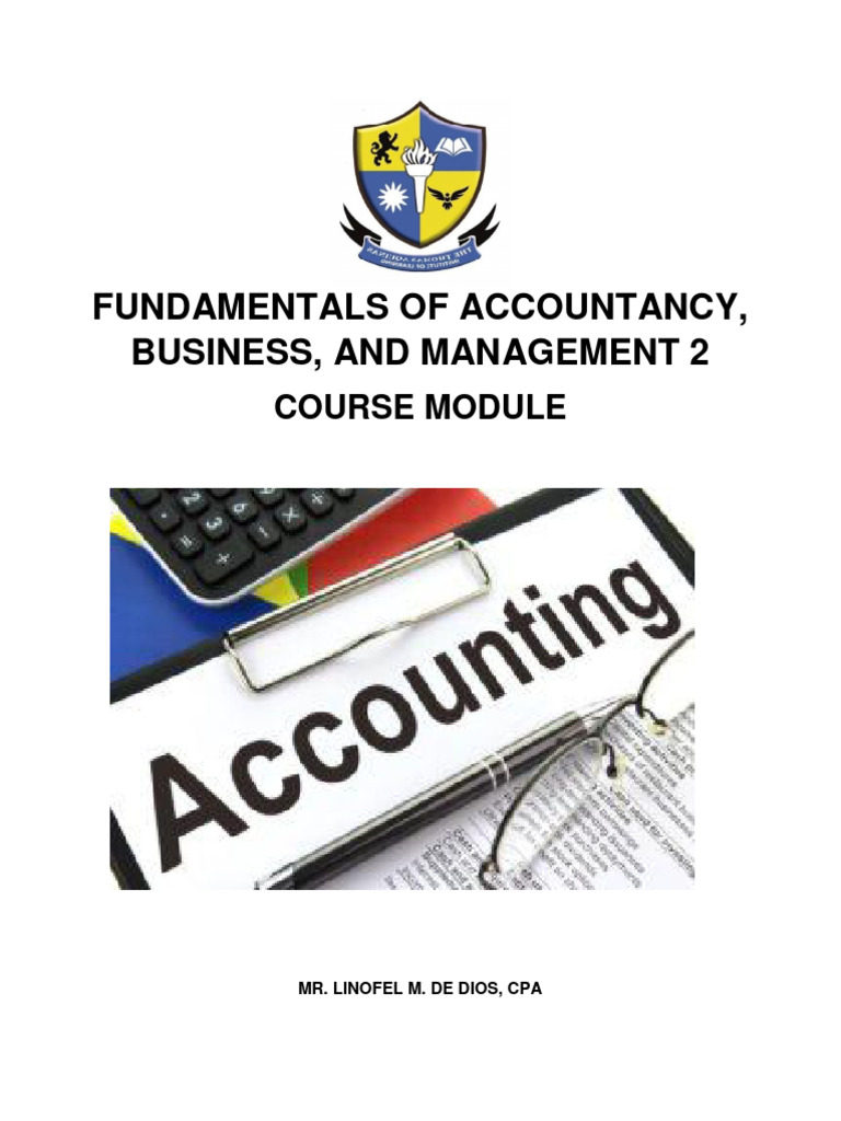 FABM2 Module 2 - Lesson 4 - Chapter 2 | PDF | Equity (Finance) | Income Statement