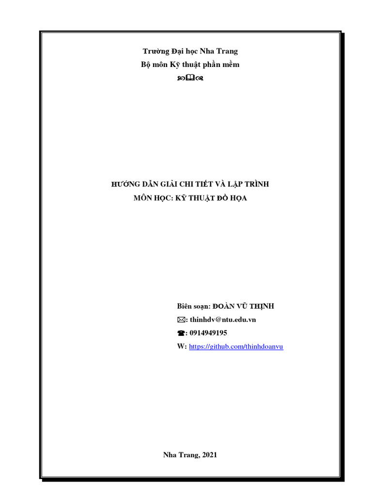 Giaichitiet Laptrinh KTDH | PDF