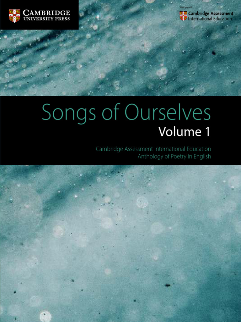 Songs of Ourselves: Cambridge Assessment International Education ...