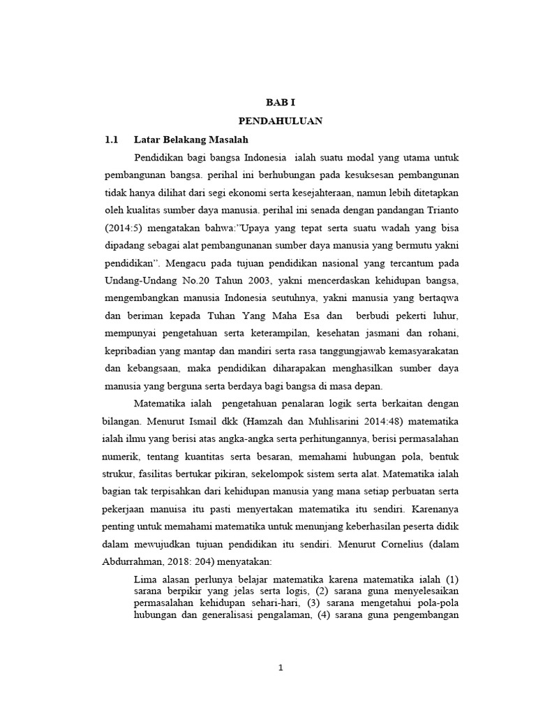 Cek Turnitin Bab1-5 | PDF