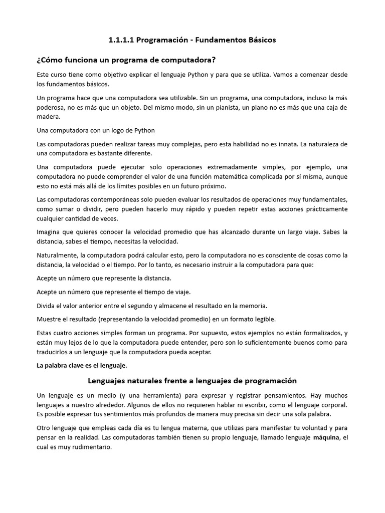 Curso Python Essencial | PDF | Lenguaje de programación | Python ...