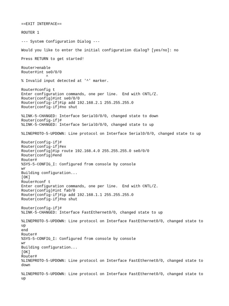 Networks | PDF | Command Line Interface | Router (Computing)