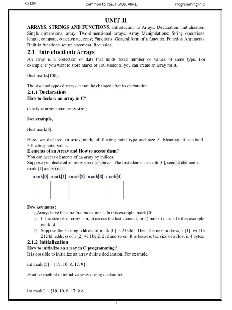 Unit 2 Download Free Pdf Parameter Computer Programming Integer Computer Science 0808