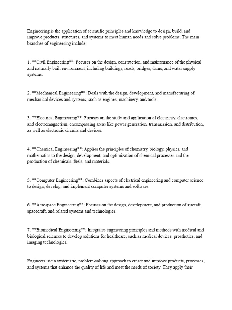 Engineering Notes | PDF | Engineering | Mechanical Engineering