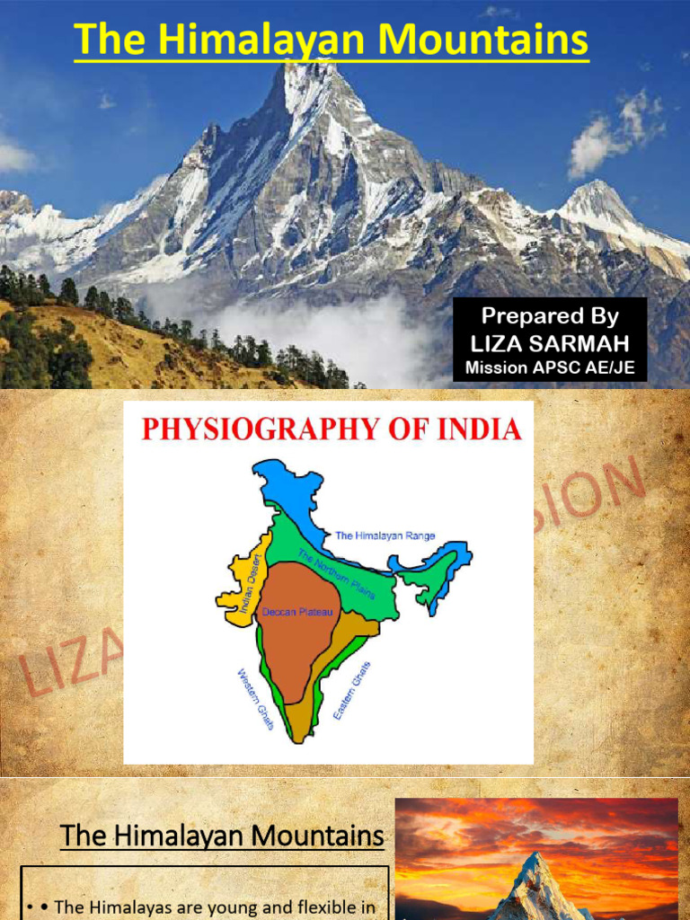 The Himalayan Mountains | PDF | Himalayas | Kashmir