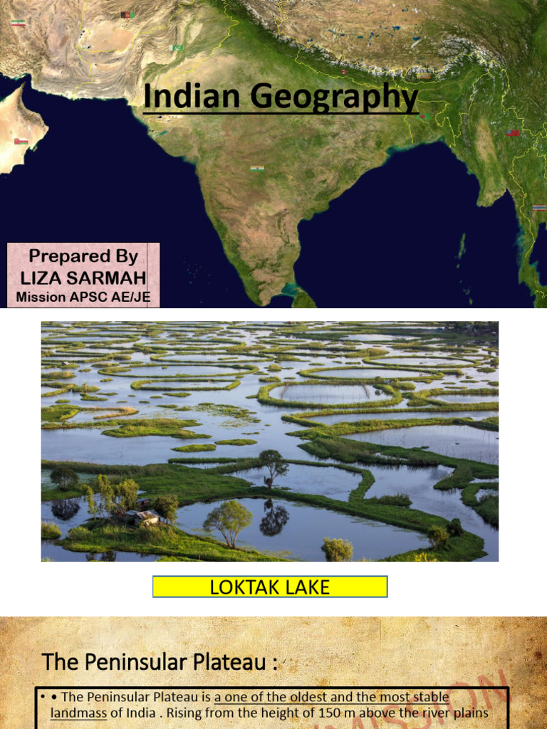 11. Peninsular Plateau | PDF | Topography | Geology