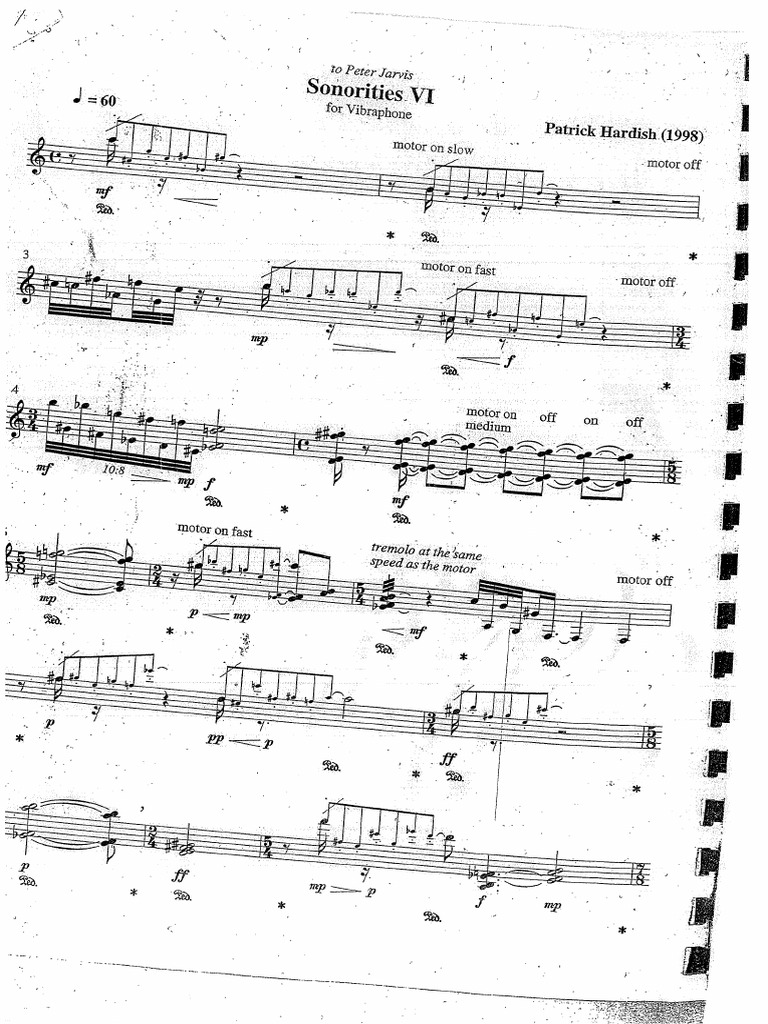 Hardish, P. - Sonorities VI | PDF