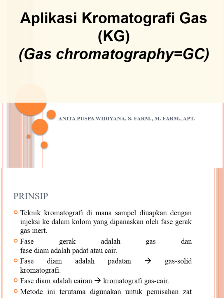 Aplikasi GC | PDF