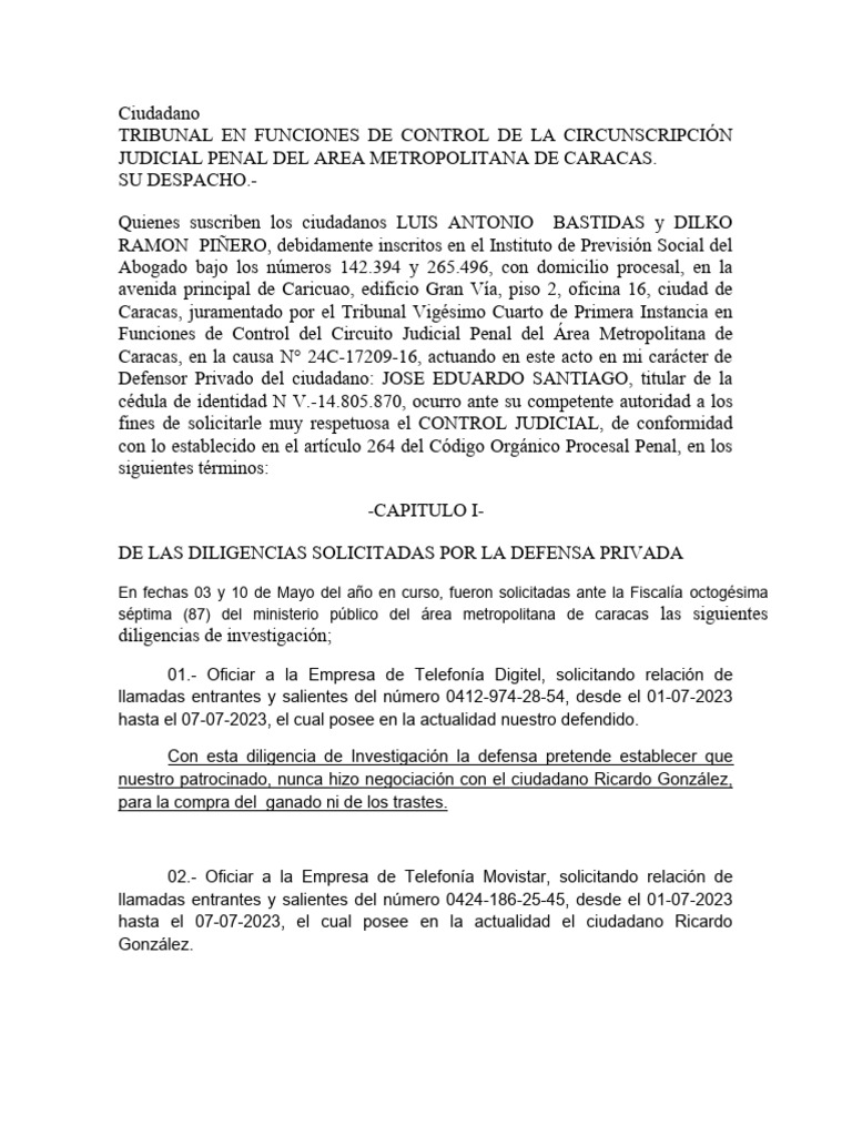 CONTROL JUDICIAL | Descargar gratis PDF | Debido al proceso | Juez