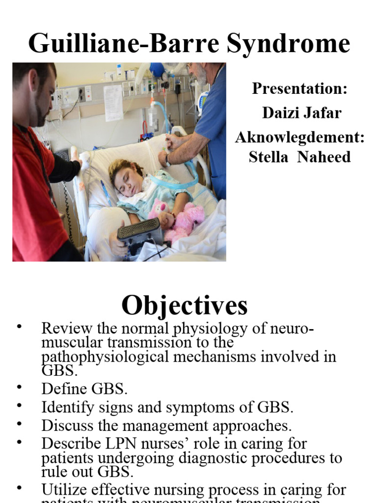 Gullian Barrè Syndrome. | PDF | Myelin | Nerve