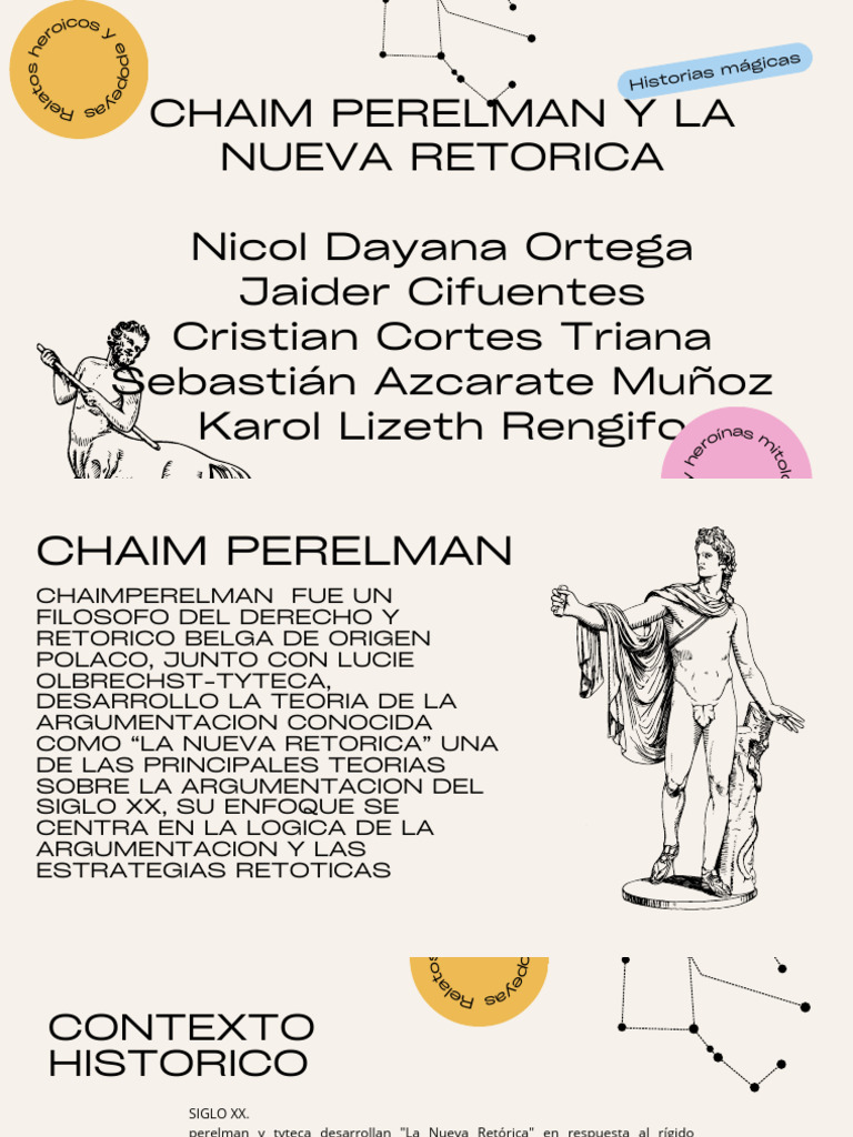 La Nueva Retorica - Chaïm Perelman | PDF | Hablar en público | Retórica