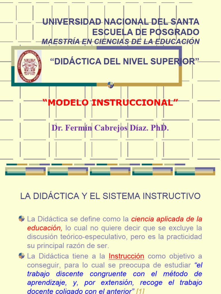 Clase Conf. 4. Modelo Instruccional | Descargar gratis PDF | Diseño ...