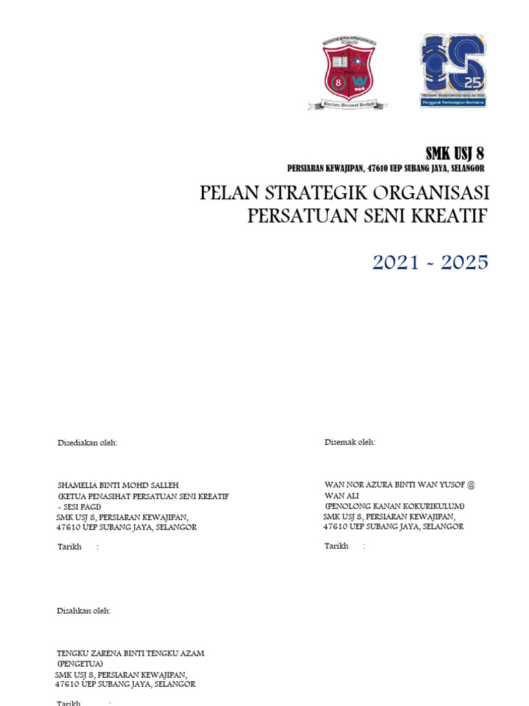 Pso - Unit Koku U8 - Format PPD 2022 Persatuan Seni Kreatif | PDF
