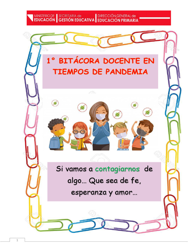 1c2b0-bitacora-docente | Descargar gratis PDF | Lavado de manos | Las ...