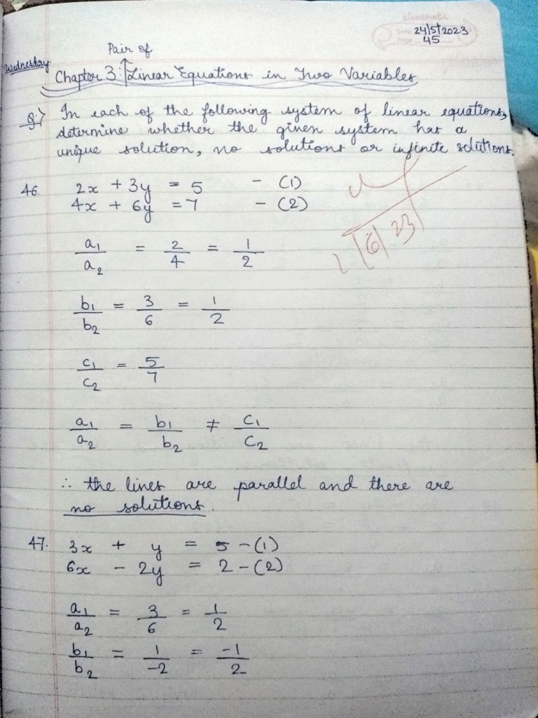 Mathematics Work Sample | PDF