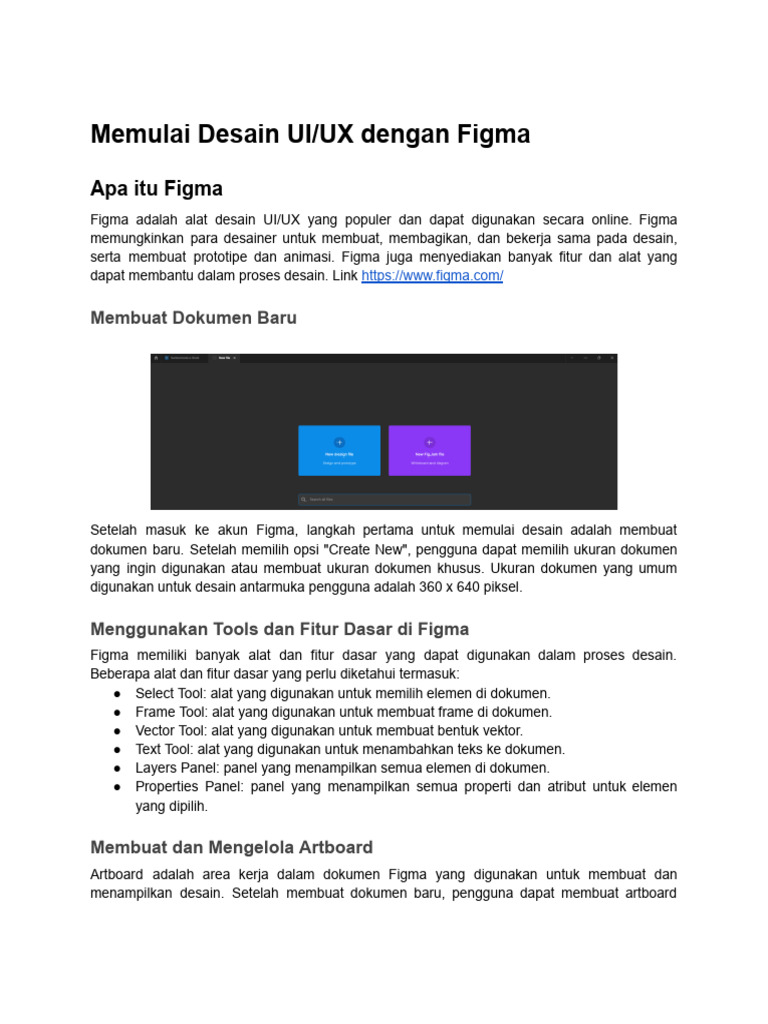 #11 Desain UI - UX Dengan Figma | PDF