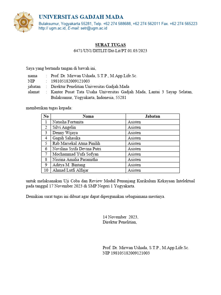 Uji Coba Modul Kurikulum di SMP 1 Yogya | PDF