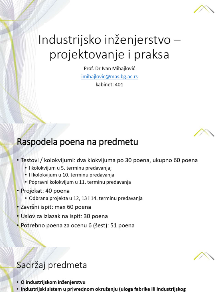 1 Prezentacija | PDF