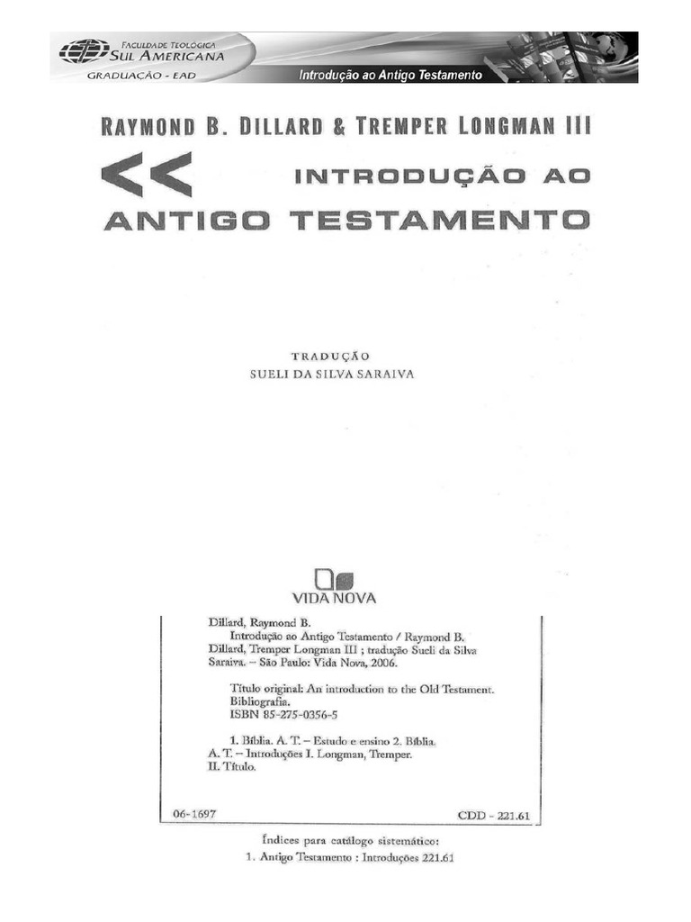 Texto 02 - Contexto Histórico AT - Dillard 18-36 | PDF