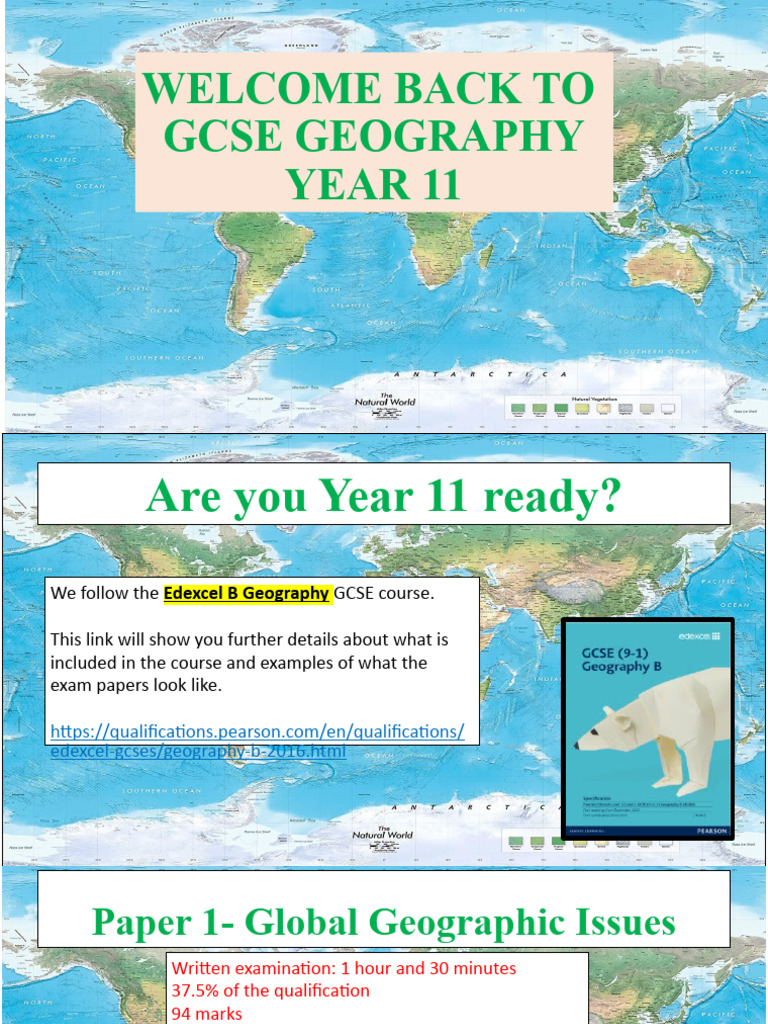 GCSE Y11 Welcome Back | PDF | Tropical Cyclones | Geography