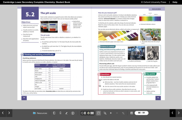 Cambridge Lower Secondary Complete Chemistry Student Book 2 | PDF