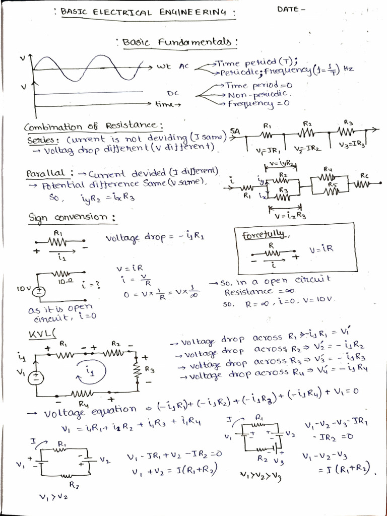 Basic + DC Fundamentals. | PDF