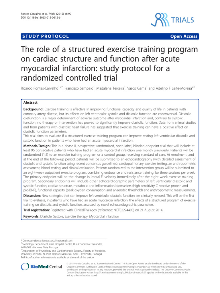 Fontes-Carvalho-2015-the Role of A Structured Exercise Training Program ... Fontes-Carvalho-2015-the Role of A Structured Exercise Training Program ...