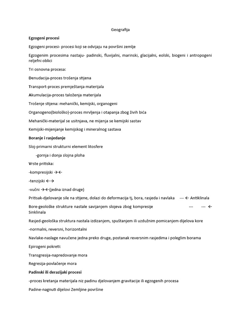 1Geografija-Reljef Zemlje | PDF