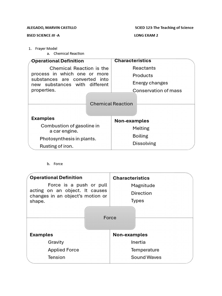 ALEGADO, MARVIN CASTILLO - SciED - 123-LONG - EXAM - 2 | PDF | Comet ...